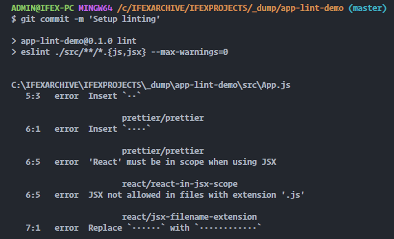 Quickly Set Up Linting And Pre Commit Check In React Using Eslint Prettier And Husky Gideon Idoko